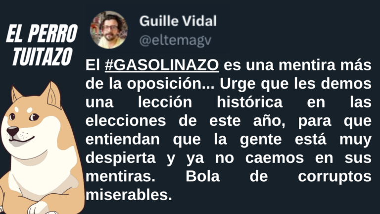 El Perro Tuitazo: Hay que darle una contundente lección a la derecha ...